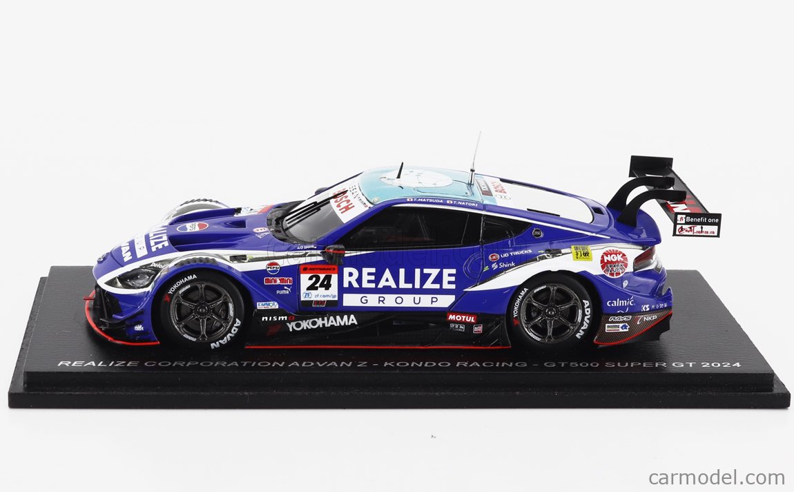 SPARK-MODEL SGT158 Scale 1/43 | NISSAN Z N 24 GT500 SUPER GT 2024 ...