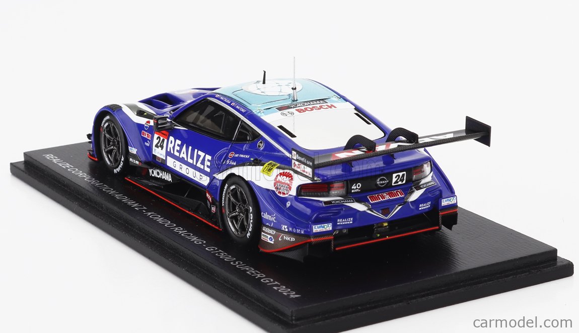 SPARK-MODEL SGT158 Scale 1/43 | NISSAN Z N 24 GT500 SUPER GT 2024 ...