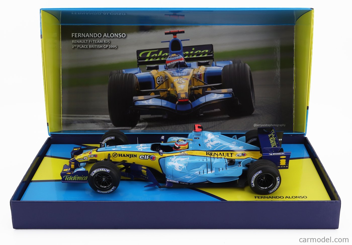 MINICHAMPS 147051105 Scala 1/18 | RENAULT F1 R25 TEAM MILD SEVEN RENAULT N 1 WORLD CHAMPION 2nd ...