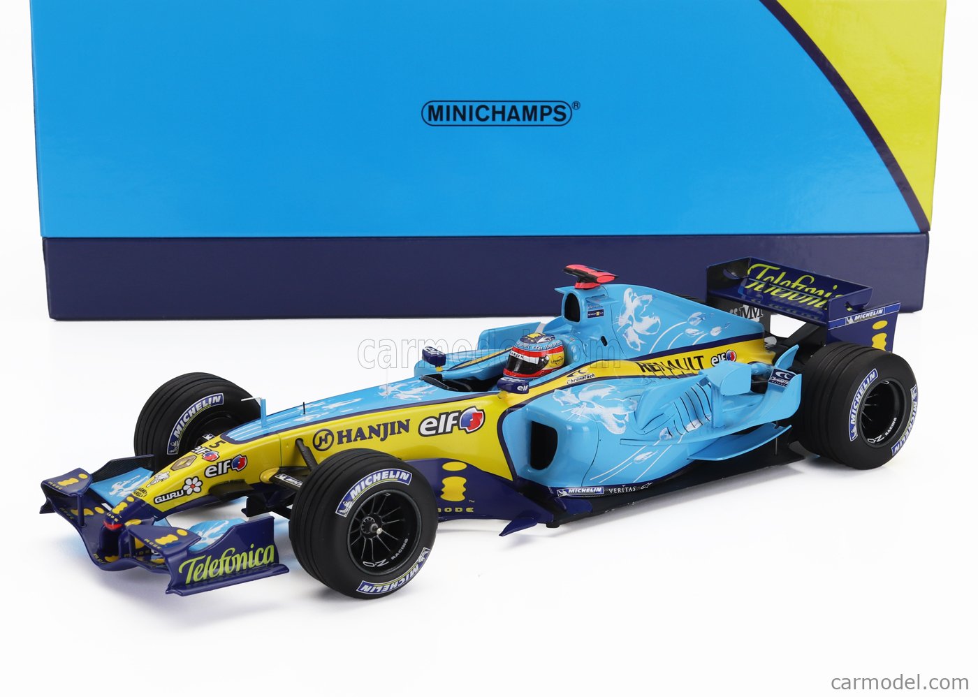 MINICHAMPS 147051105 Scale 1/18 | RENAULT F1 R25 TEAM MILD SEVEN RENAULT N 1 WORLD CHAMPION 2nd ...