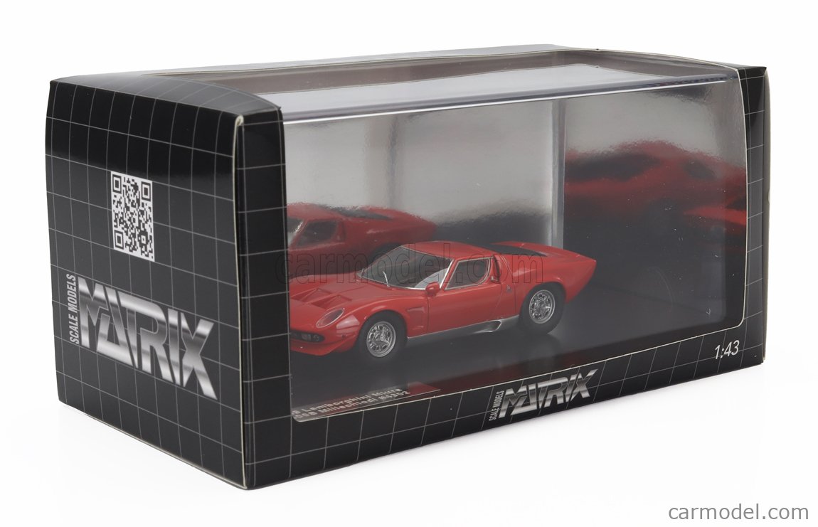 MATRIX SCALE MODELS MX51207-012 Scale 1/43 | LAMBORGHINI MIURA P400S ...