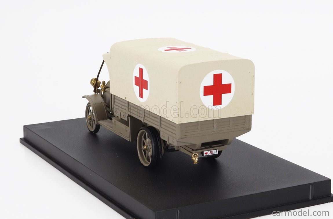 RIO-MODELS 4741 Escala 1/43 | FIAT 18BL TRUCK TELONATO AMBULANZA C.R.I ...