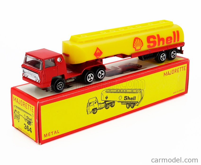 MAJORETTE 364 Escala 1/100 | BERNARD TANKER TRUCK SHELL - SEMI-CITERNE ...