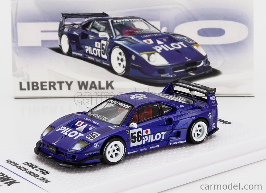 INNO-MODELS IN64-LBWKF40-TAS24 Scale 1/64 | FERRARI F40 LBWK LIBERTY ...