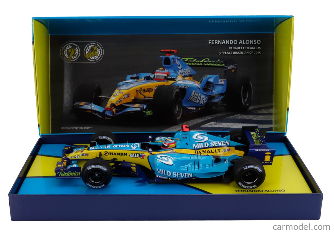 MINICHAMPS 147051705 Scale 1/18 | RENAULT F1 R25 TEAM MILD SEVEN ...