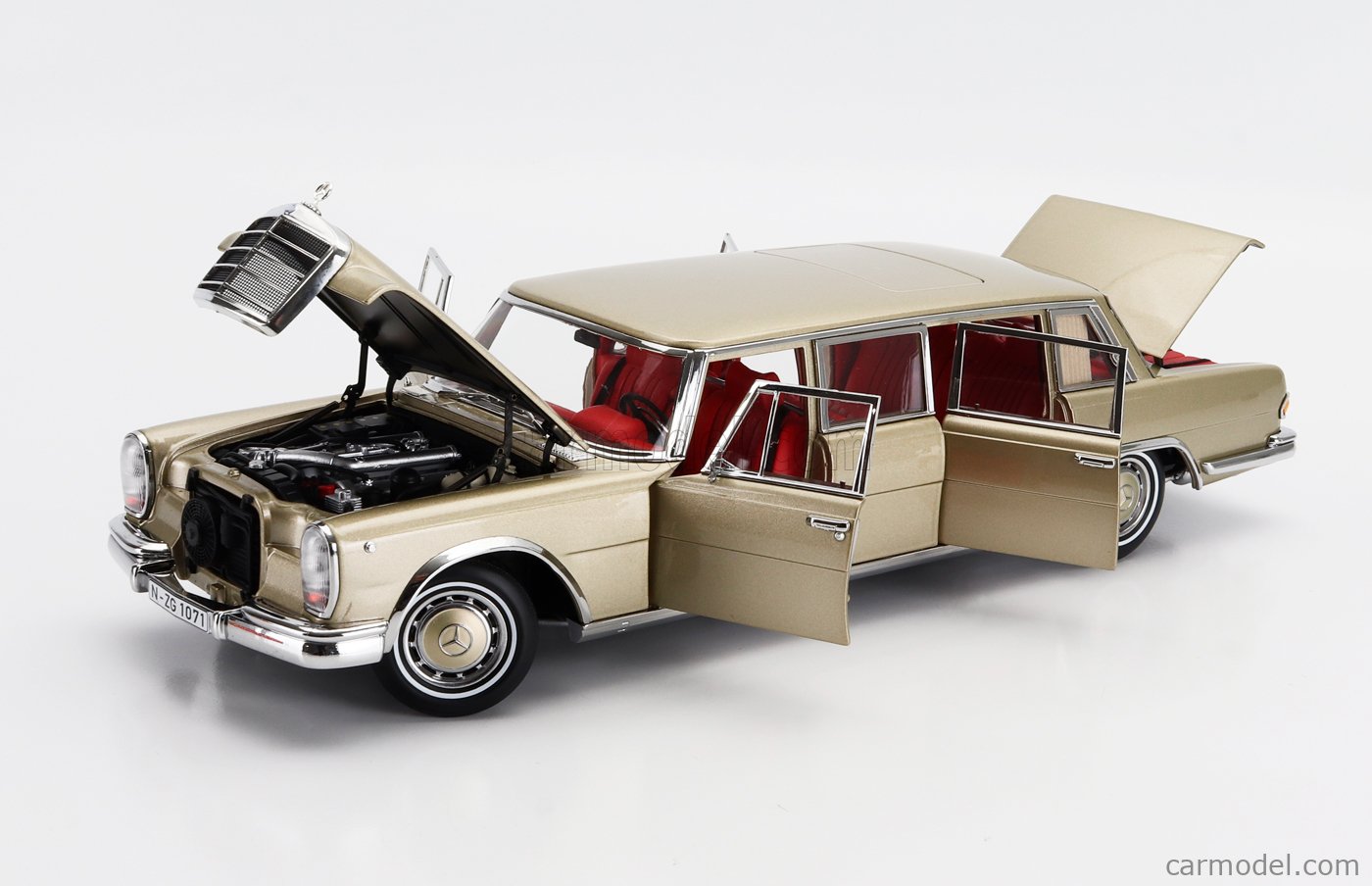 NZG 1071/66 Scale 1/18 | MERCEDES BENZ S-CLASS 600 LWB PULLMAN (W100 ...