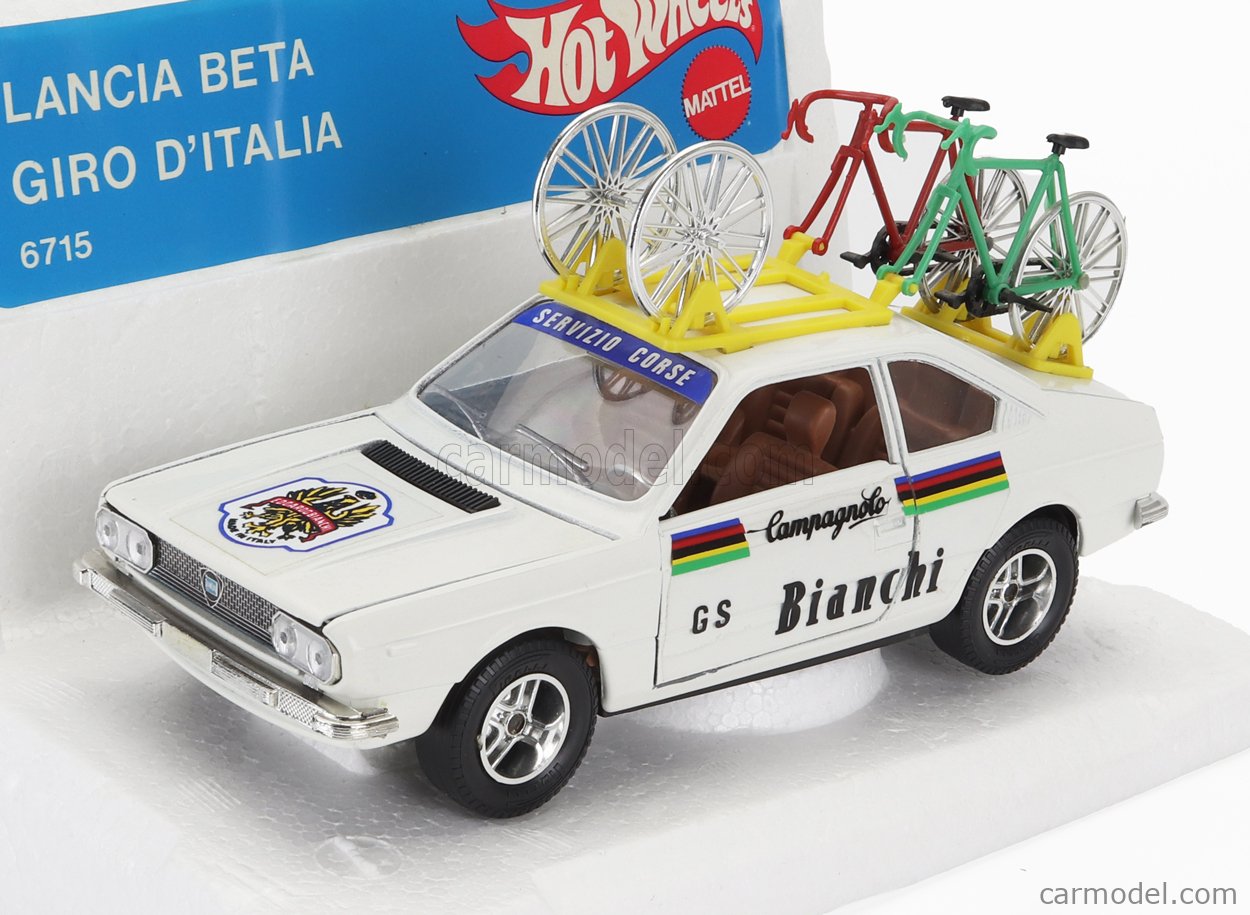 MEBETOYS MATTEL 6715 Echelle 1/25 | LANCIA BETA GIRO D'ITALIA BIANCHI ...