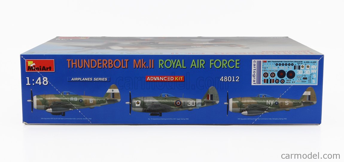 MINIART 48012 Scale 1/48 | THUNDERBOLT MKII AIRPLANE MILITARY 1942