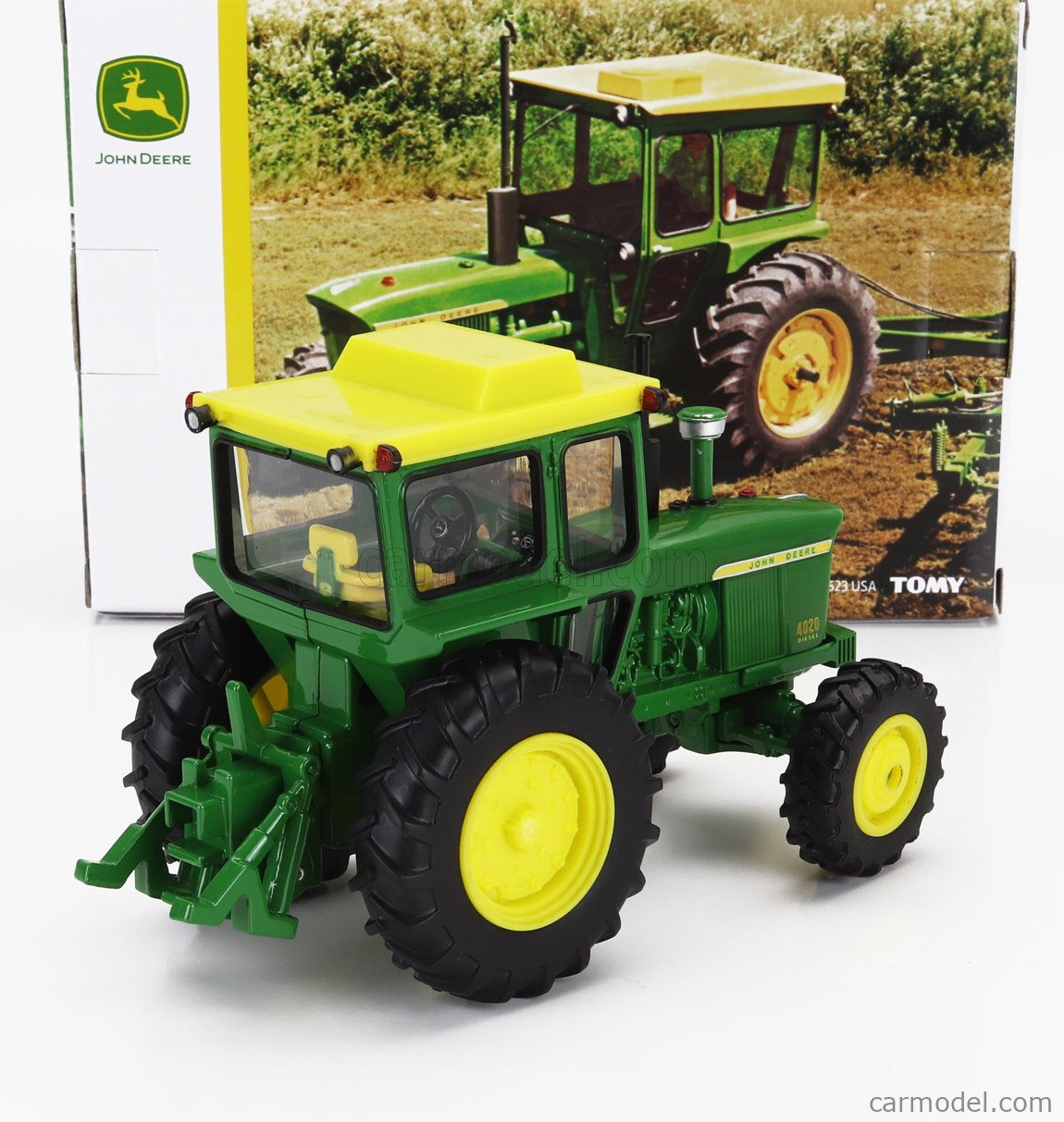 BRITAINS 43362 Scale 1/32 | JOHN DEERE 4020 TRACTOR 1965 GREEN YELLOW