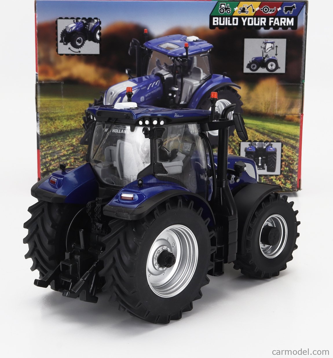 BRITAINS 43341 Scale 1/32 | NEW HOLLAND T7.300 TRACTOR BLUE POWER 2020 BLUE