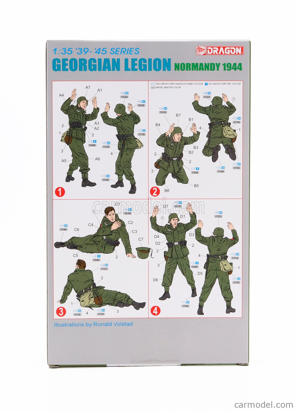 DRAGON ARMOR 6277 Scale 1/35 | ACCESSORIES GEORGIAN LEGION MILITARY ...