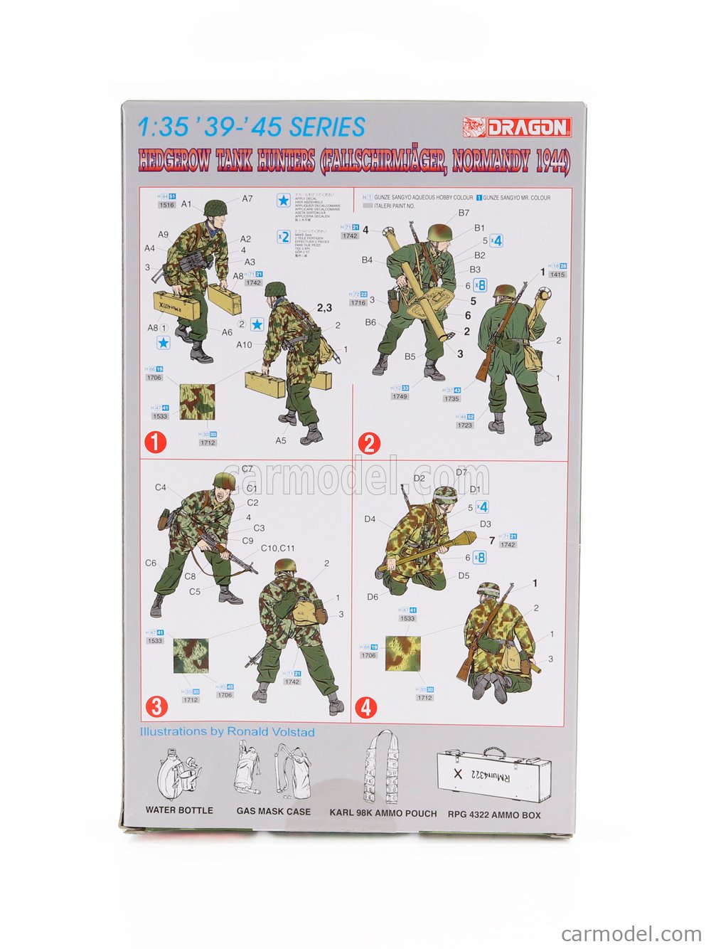 DRAGON ARMOR 6127 Scale 1/35 | ACCESSORIES HEDGEROW TANK HUNTERS FRONT ...