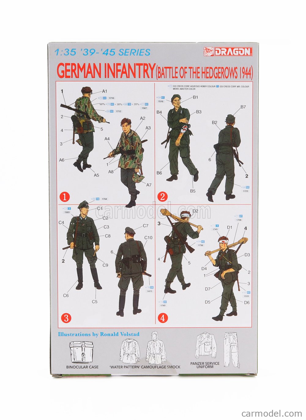 DRAGON ARMOR 6025 Scale 1/35 | ACCESSORIES GERMAN INFANTRY MILITARY ...