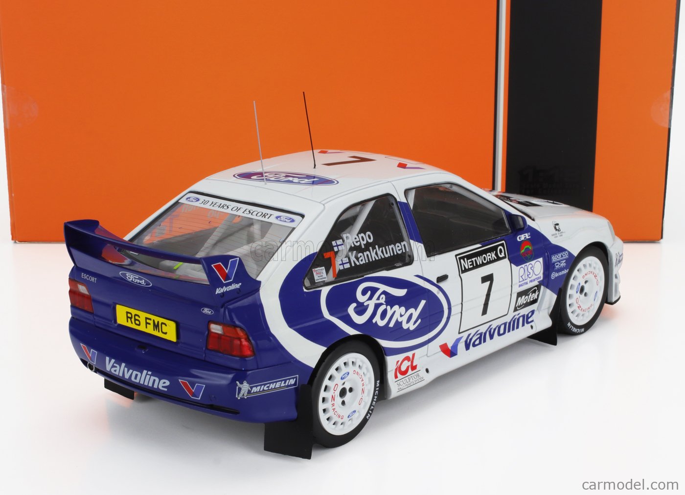 IXO-MODELS 18RMC170.A22 Scale 1/18 | FORD ENGLAND FORD ESCORT WRC N 7 ...