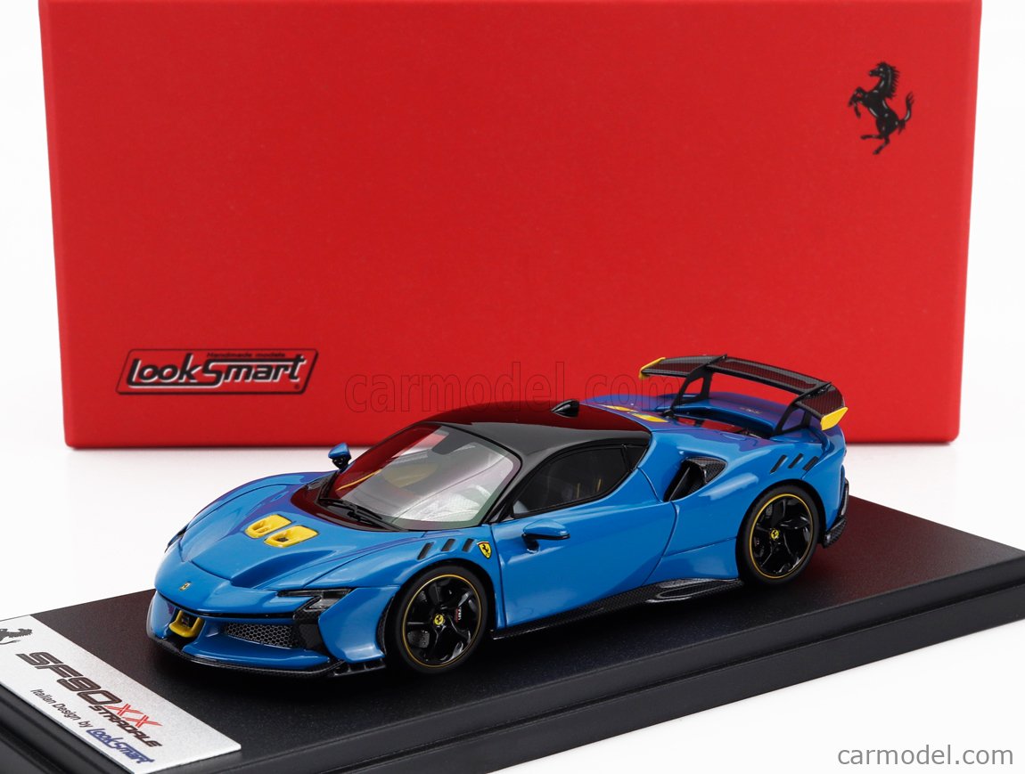 LOOKSMART LS551D Scale 1/43 | FERRARI SF90 XX STRADALE 2024 AZZURRO ...