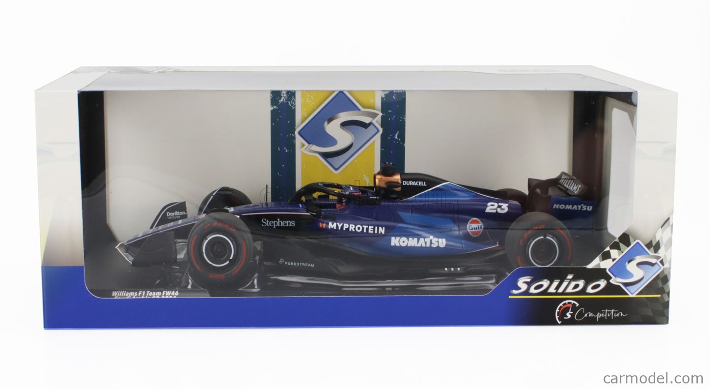 SOLIDO 1814401 Escala 1/18 | WILLIAMS F1 FW46 TEAM WILLIAMS RACING N 23 ...