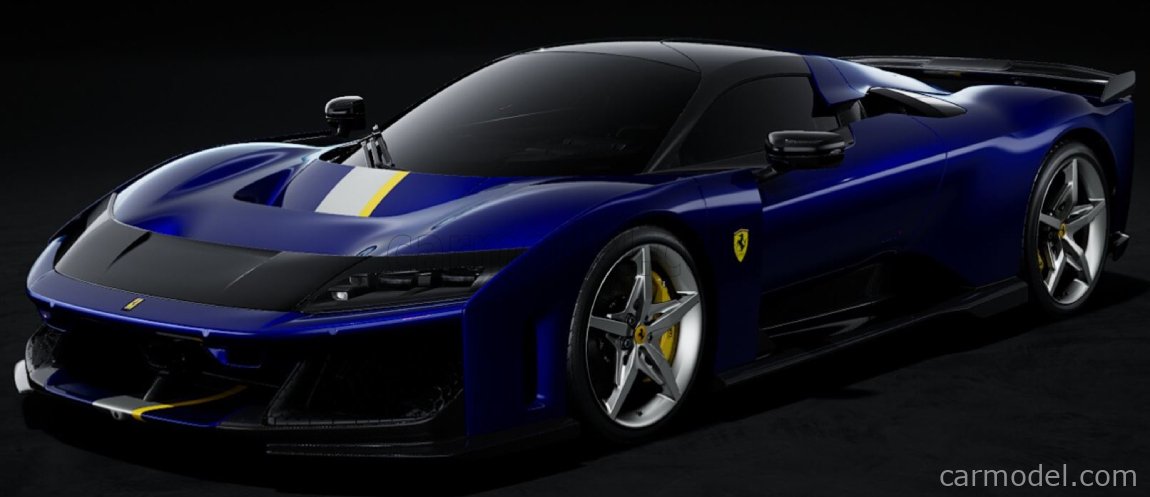 BBR-MODELS P18253D-VET Scala 1/18 | FERRARI F80 2024 - SILVER RIMS ...