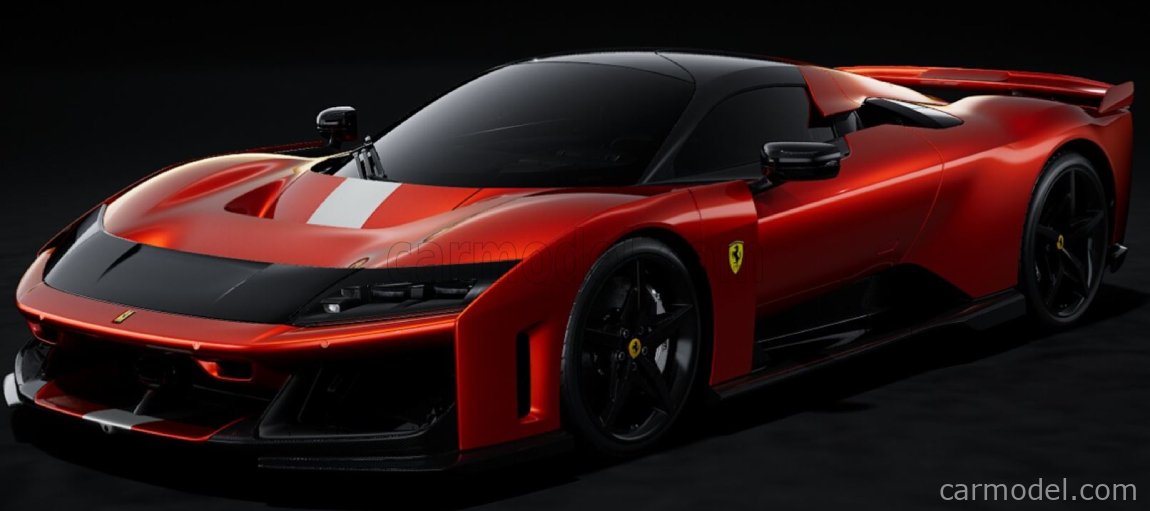 BBR-MODELS P18253G-VET Scala 1/18 | FERRARI F80 2024 - CARBON RIMS ...