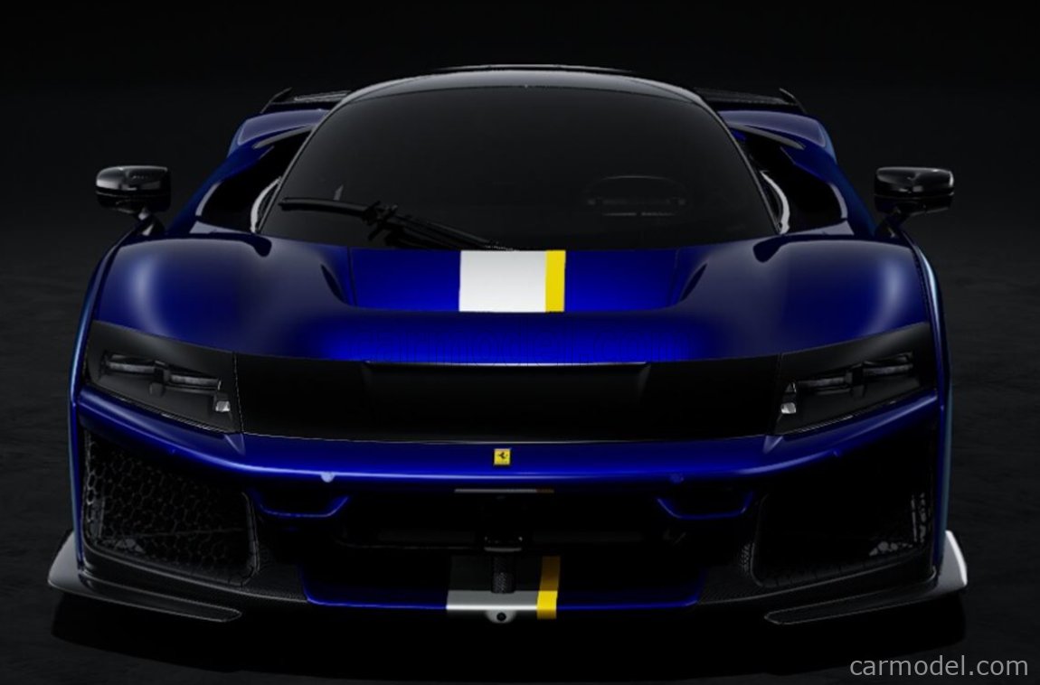 BBR-MODELS BBRC305D Scala 1/43 | FERRARI F80 2024 - SILVER RIMS BLU ...