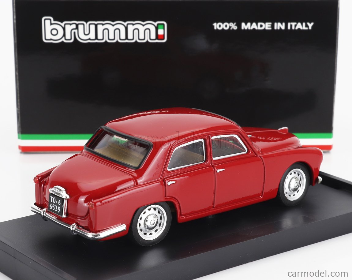 BRUMM R089-02-UPD-2024 Scale 1/43 | ALFA ROMEO 1900 BERLINA 1950 ROSSO ...