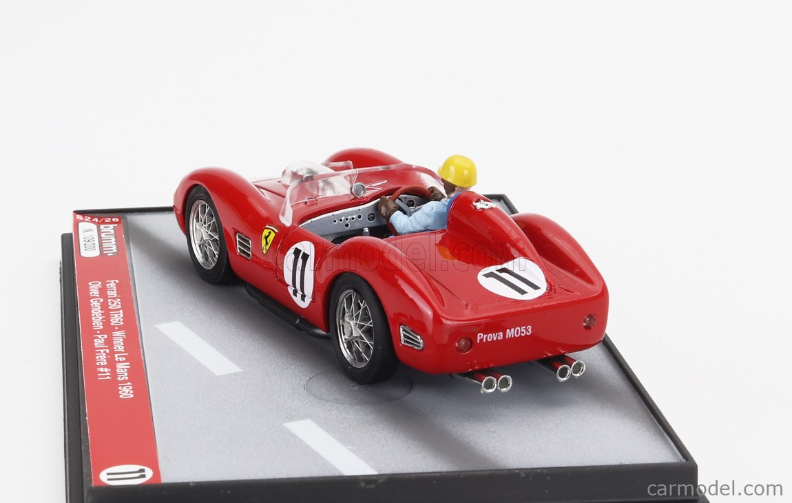 BRUMM PROM S24/26 Scale 1/43 | FERRARI 250TR TESTAROSSA 3.0L V12 SPIDER ...