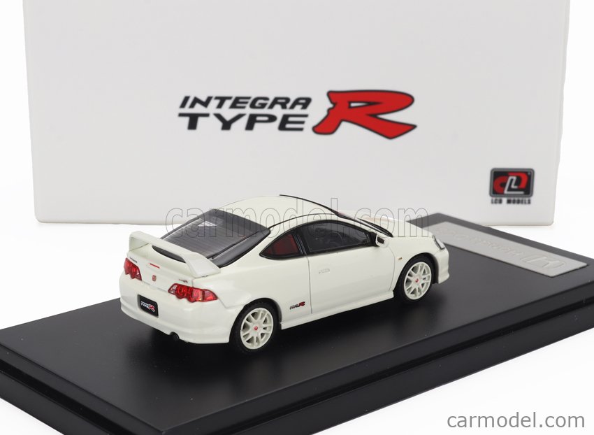 LCD-MODEL LCD64038-WH Scale 1/64 | HONDA INTEGRA (DC5) TYPE R 2006 WHITE