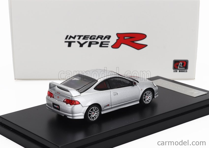 LCD-MODEL LCD64038-Si Scale 1/64 | HONDA INTEGRA (DC5) TYPE R 2006 SILVER