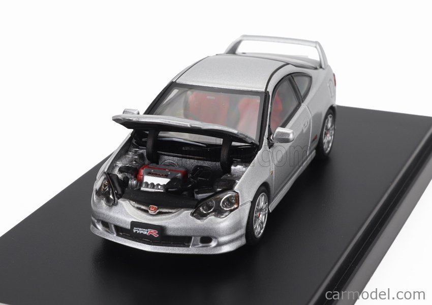 LCD-MODEL LCD64038-Si Scale 1/64 | HONDA INTEGRA (DC5) TYPE R 2006 SILVER