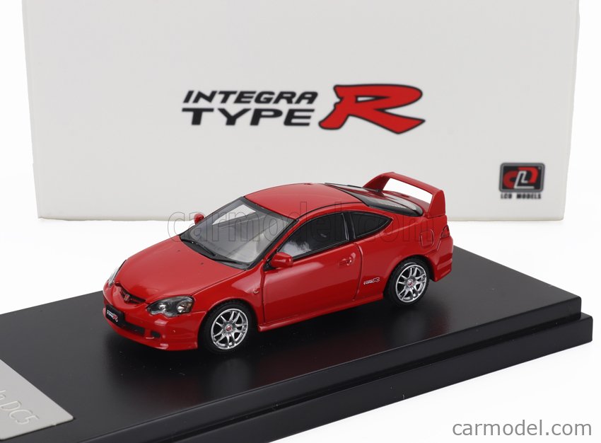 LCD-MODEL LCD64038-RE Scale 1/64 | HONDA INTEGRA (DC5) TYPE R 2006 RED