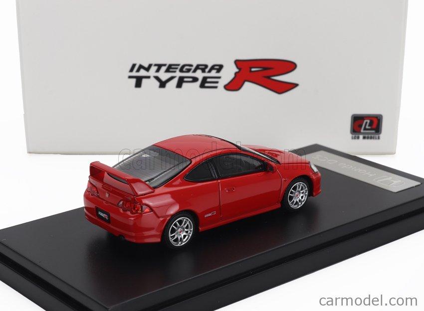 LCD-MODEL LCD64038-RE Scale 1/64 | HONDA INTEGRA (DC5) TYPE R 2006 RED