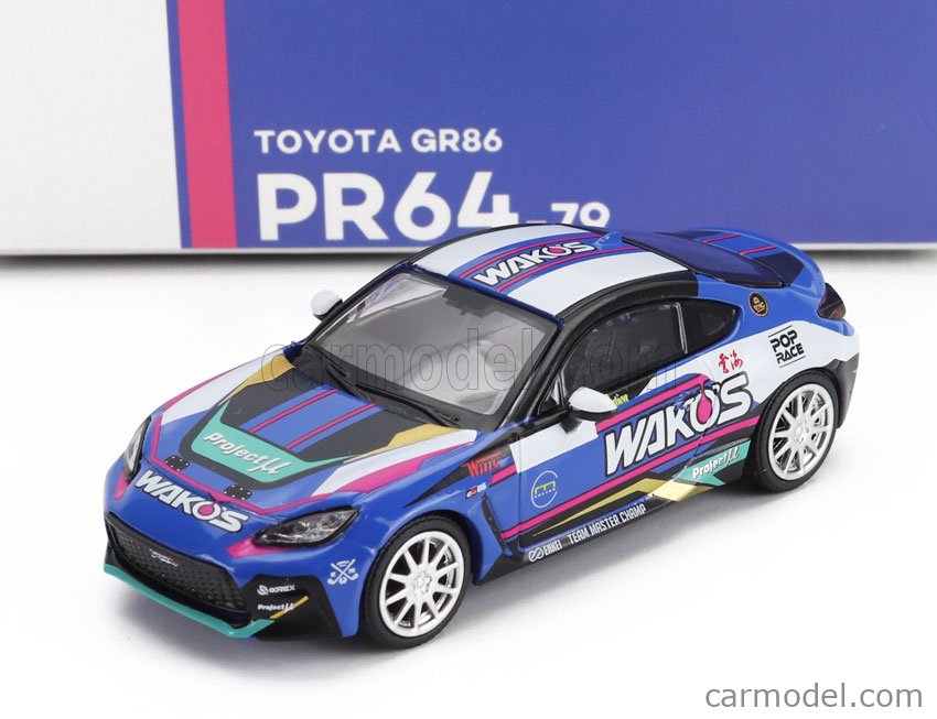 POP-RACE-LIMITED PR640079 Scale 1/64 | TOYOTA GR86 TMC WAKO'S MACAU ...