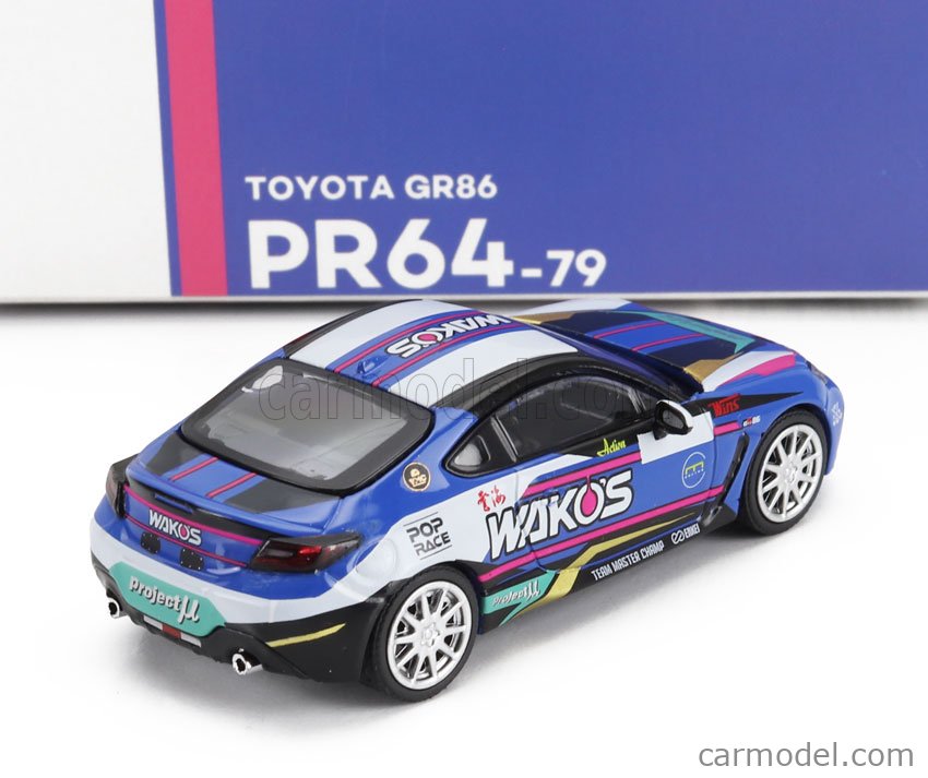 POP-RACE-LIMITED PR640079 Scale 1/64 | TOYOTA GR86 TMC WAKO'S MACAU ...