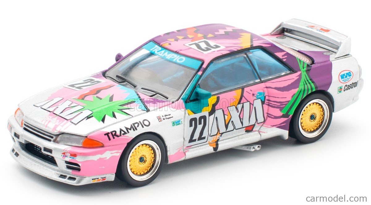 POP-RACE-LIMITED PR640103 Scale 1/64 | NISSAN SKYLINE GT-R (R32) N 22 ...