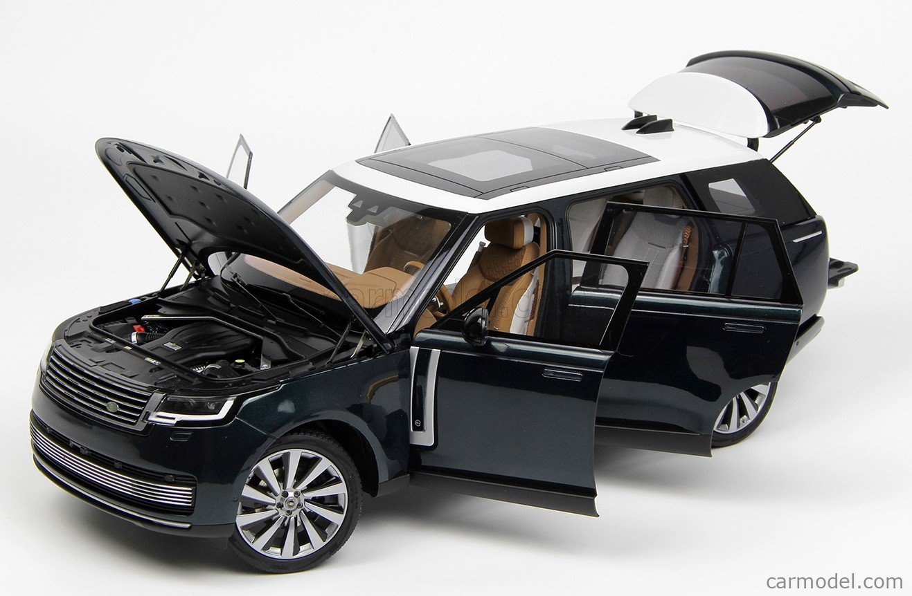 LCD-MODEL LCD18017-GW Scale 1/18 | LAND ROVER RANGE ROVER 2022 GREEN WHITE