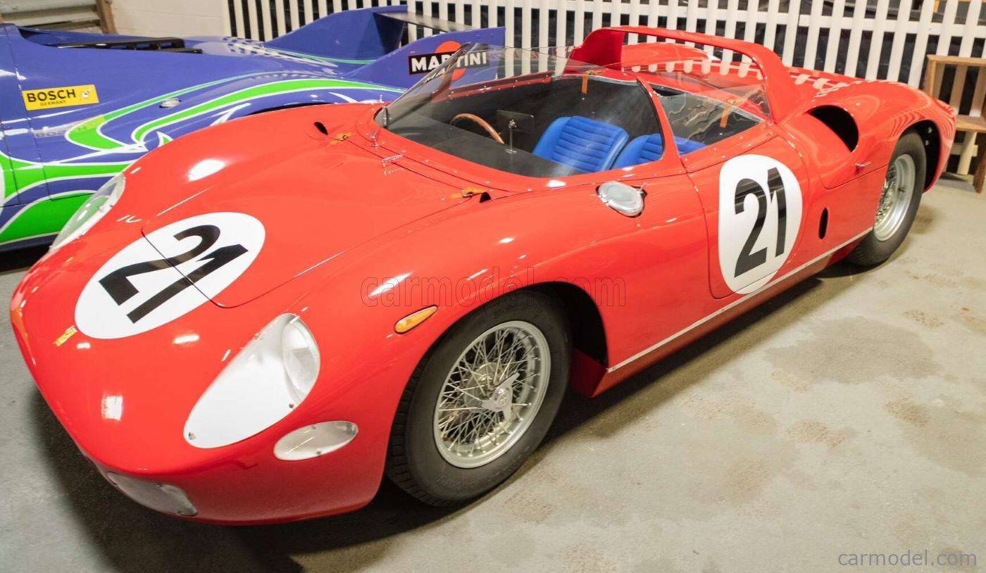 TOPMARQUES TMR12-64B Escala 1/12 | FERRARI 250P SPIDER 3.0L V12 TEAM ...