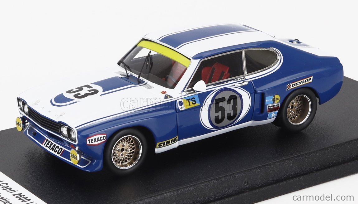 TROFEU TRFDSN242 Scale 1/43 | FORD ENGLAND CAPRI 2600 LV 3.0L V6 N 53 24h LE MANS 1973 HELMUT ...