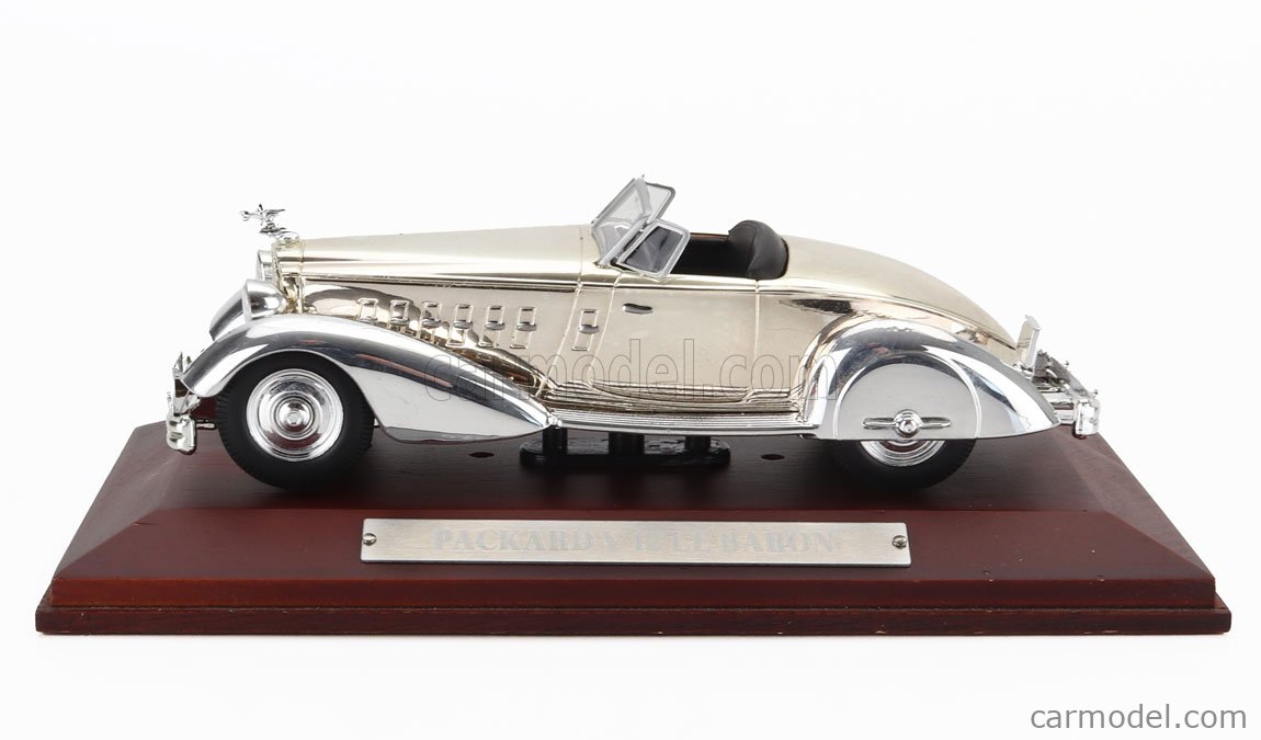 EDICOLA ACH002-ABSIC118 Masstab: 1/43 | PACKARD V12 LE BARON 1934 CHROME