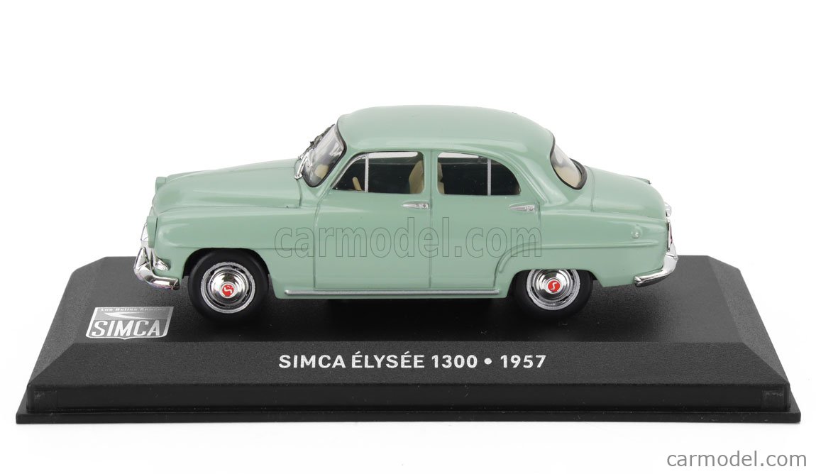 EDICOLA LBAS070-ABSIM070 Scale 1/43 | SIMCA ELYSEE 1300 1957 GREEN