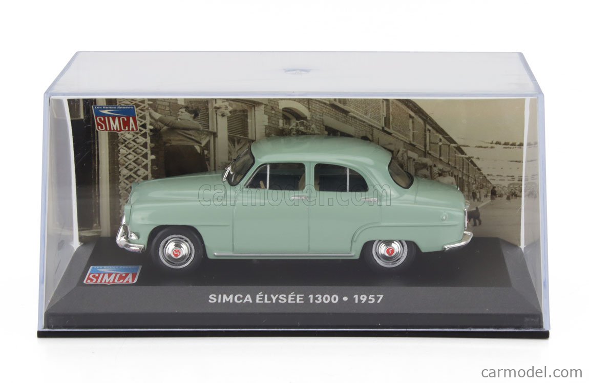 EDICOLA LBAS070-ABSIM070 Scale 1/43 | SIMCA ELYSEE 1300 1957 GREEN