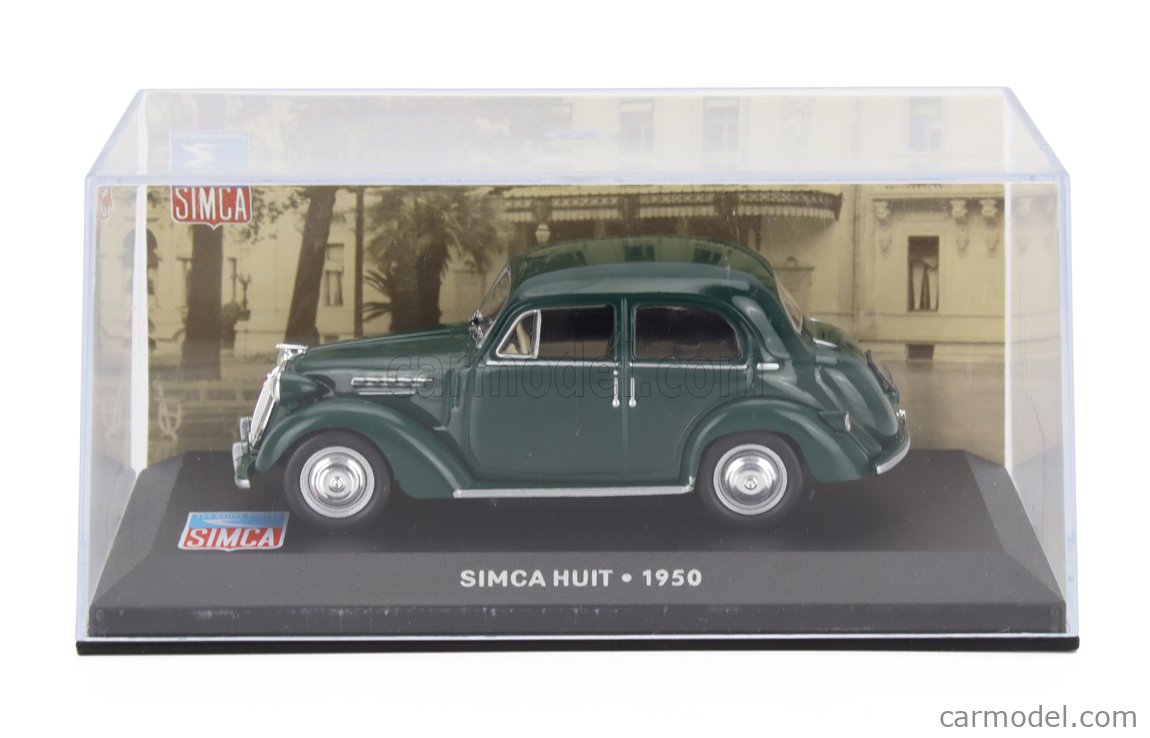EDICOLA LBAS026-ABSIM026 Escala 1/43 | SIMCA HUIT 1950 GREEN