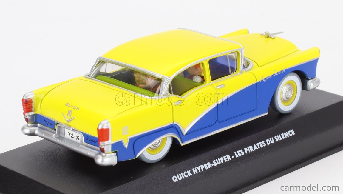 EDICOLA ABSEF016 Scale 1/43 | QUICK HYPER SUPER 1955 - LES PIRATES DU ...