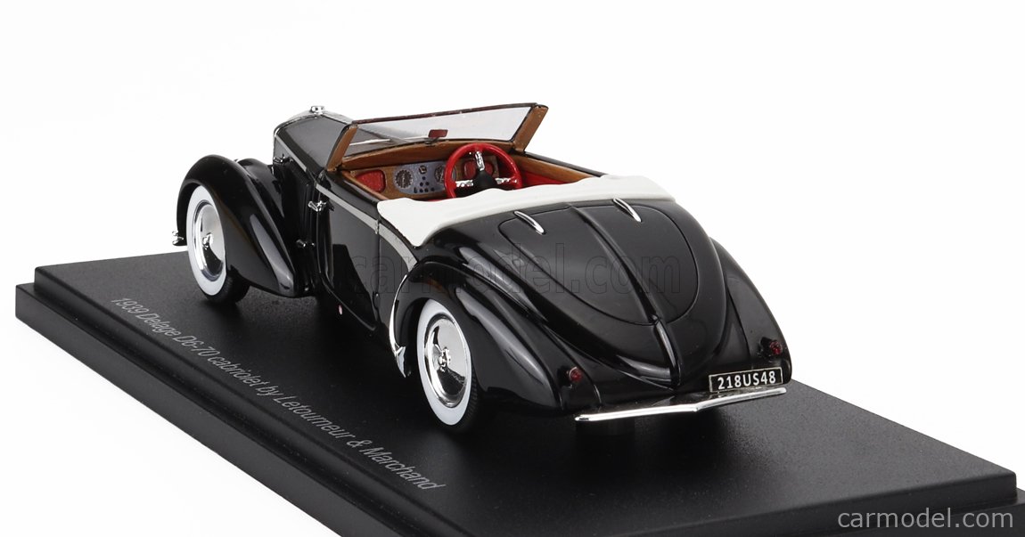 ESVAL MODEL EMEU43023C Scale 1/43 | DELAGE D6-70 CABRIOLET LETOURNEUR ...