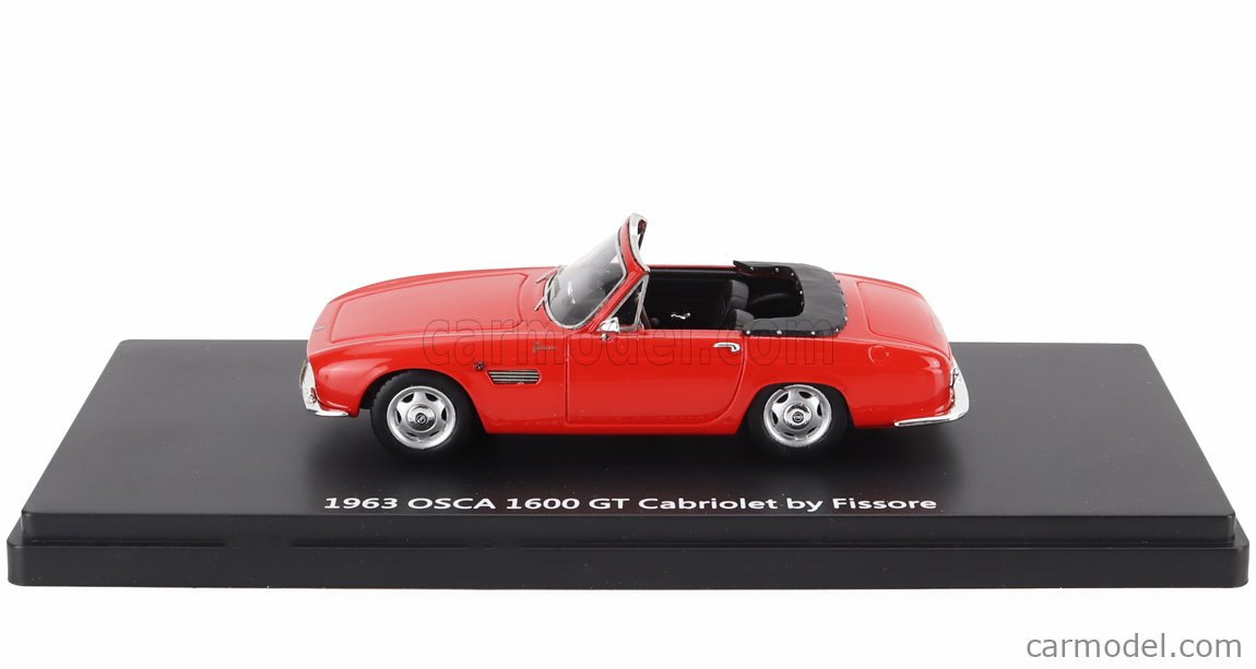 ESVAL MODEL EMEU43009E Scale 1/43 | OSCA 1600GT FISSORE CABRIOLET OPEN ...