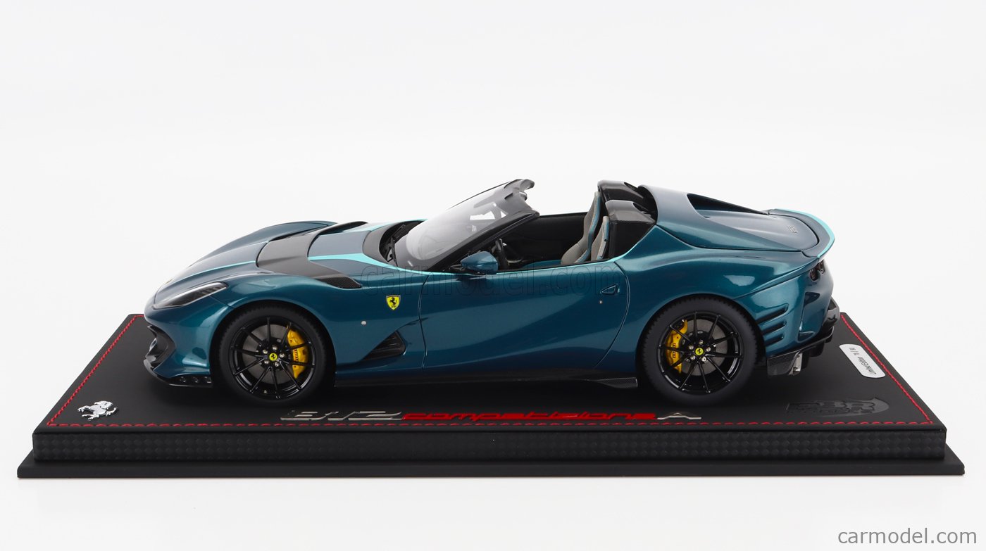 BBR-MODELS P18209R-VET Scale 1/18 | FERRARI 812 COMPETIZIONE A SPIDER ...