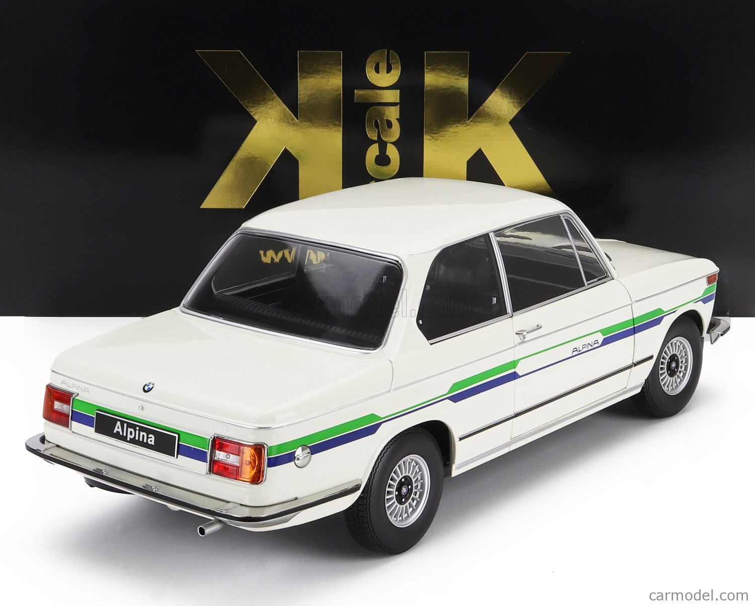 KK-SCALE KKDC120104 Scala 1/12 | BMW 2002 ALPINA 2-SERIES 1974 WHITE