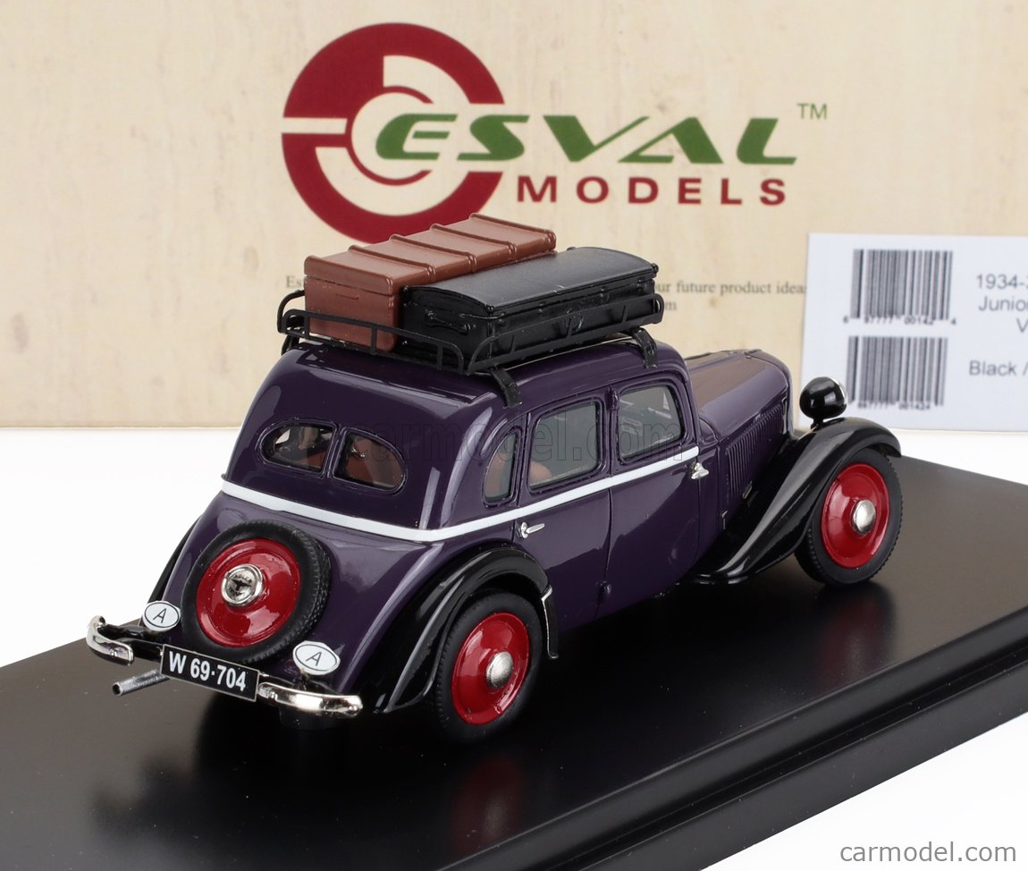 ESVAL MODEL EMEU43034J Scale 1/43 | ADLER TRUMPF JUNIOR VIENNA TAXI ...