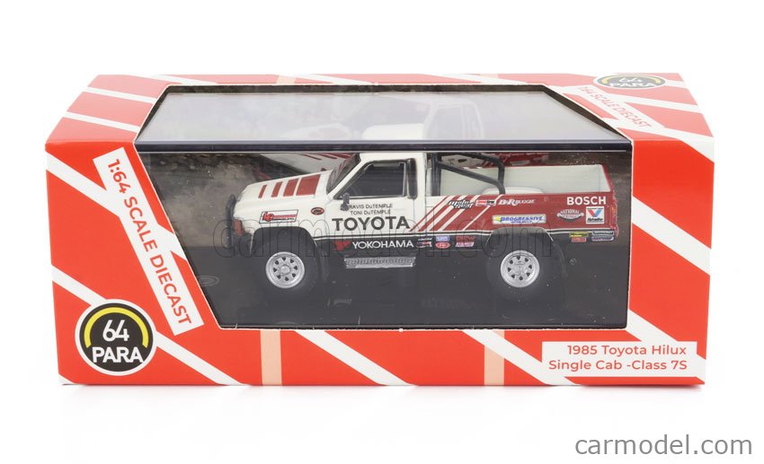 PARAGON-MODELS PA-55526 Scale 1/64 | TOYOTA HILUX PICK-UP RACING 1985 ...
