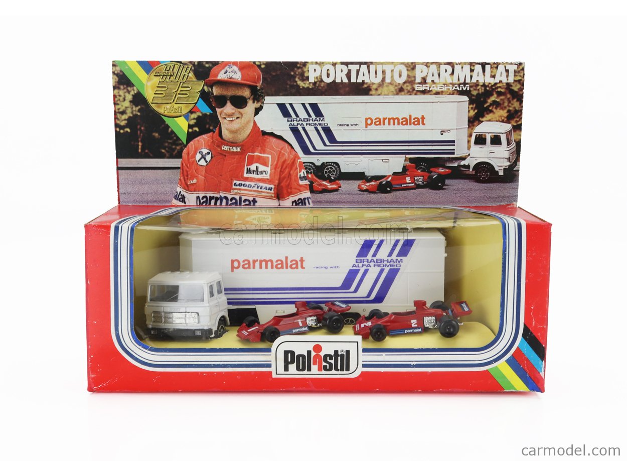POLITOYS POLISTIL RJ105 Masstab: 1/55 | ALFA ROMEO TRUCK FIAT + 2 ALFA ...