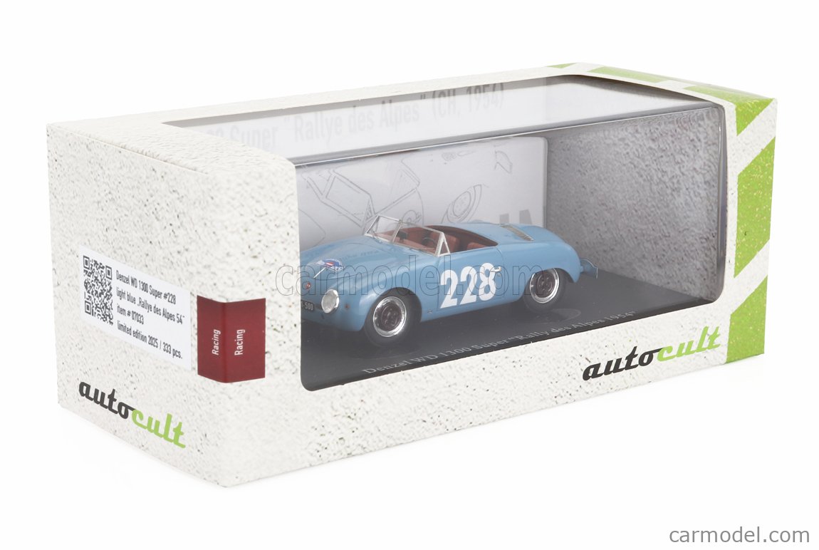 AUTOCULT ATC07033 Scale 1/43 | DENZEL WD 1300 SPIDER SUPER N 228 RALLY ...