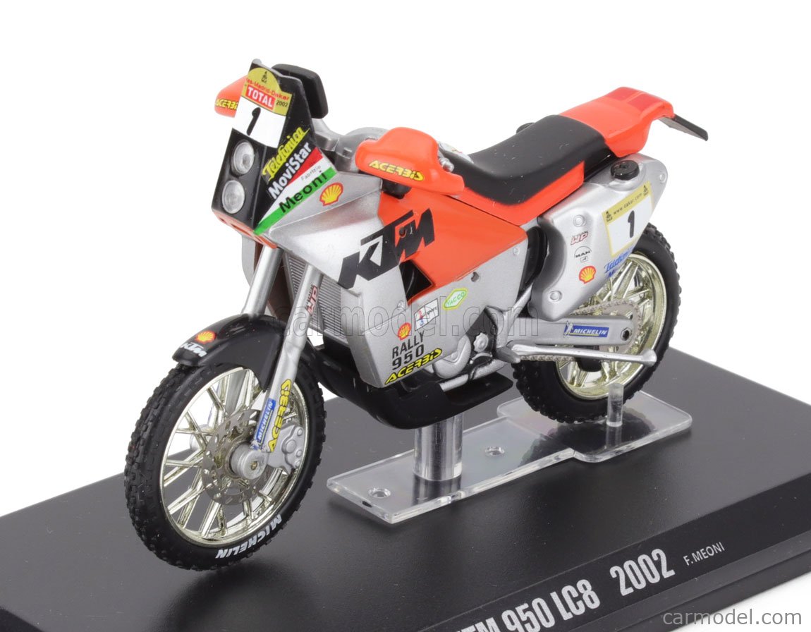 EDICOLA ABDAK103 Scale 1/43 | KTM 950 LC8 TEAM KTM N 1 WINNER RALLY ...